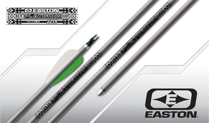 Easton XX75 Platinum Plus Shafts, dz. - Jeff’s Specialty Sports